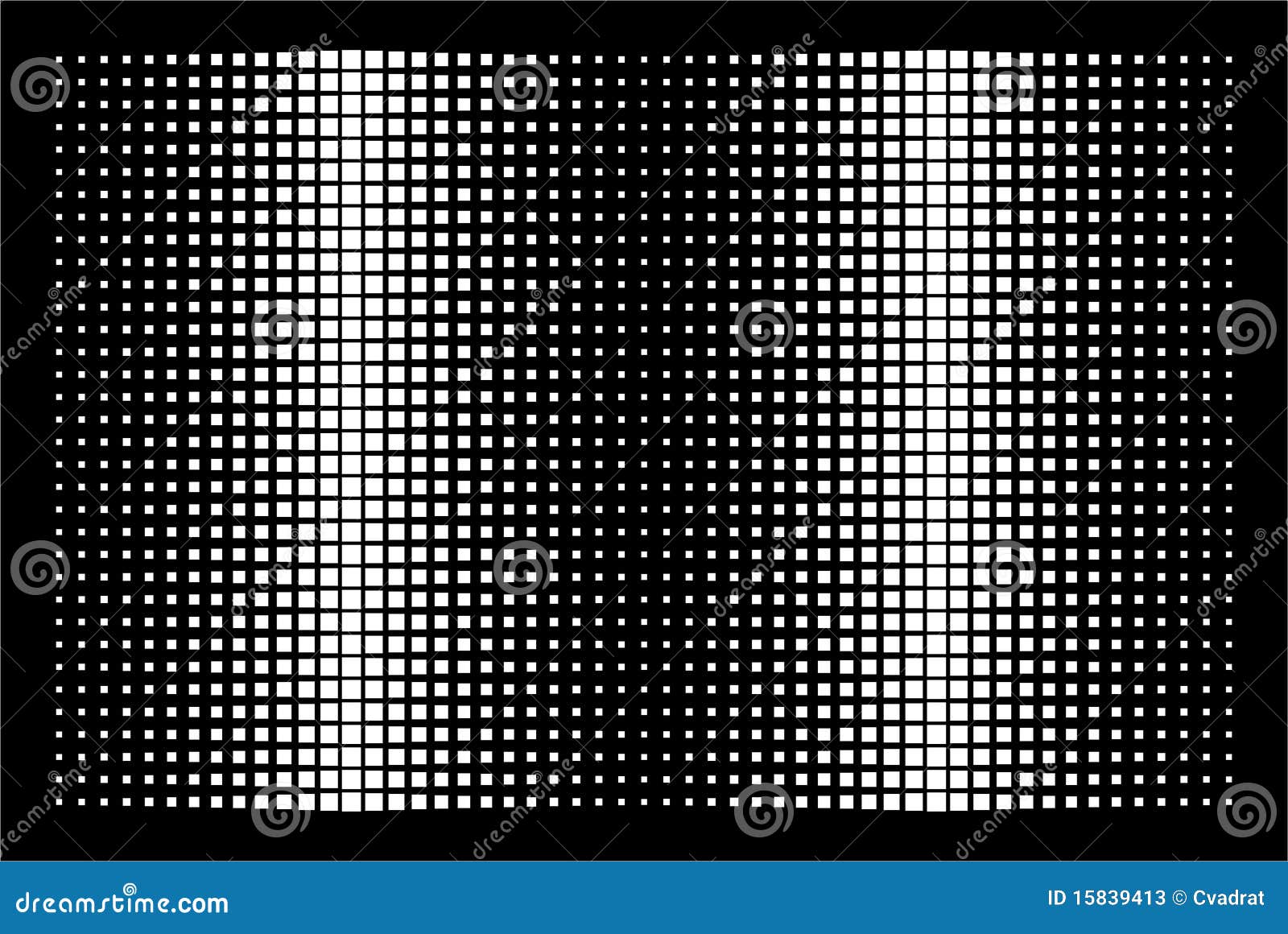 Op Art Convex Concave Squares White Over Black Stock Illustration ...