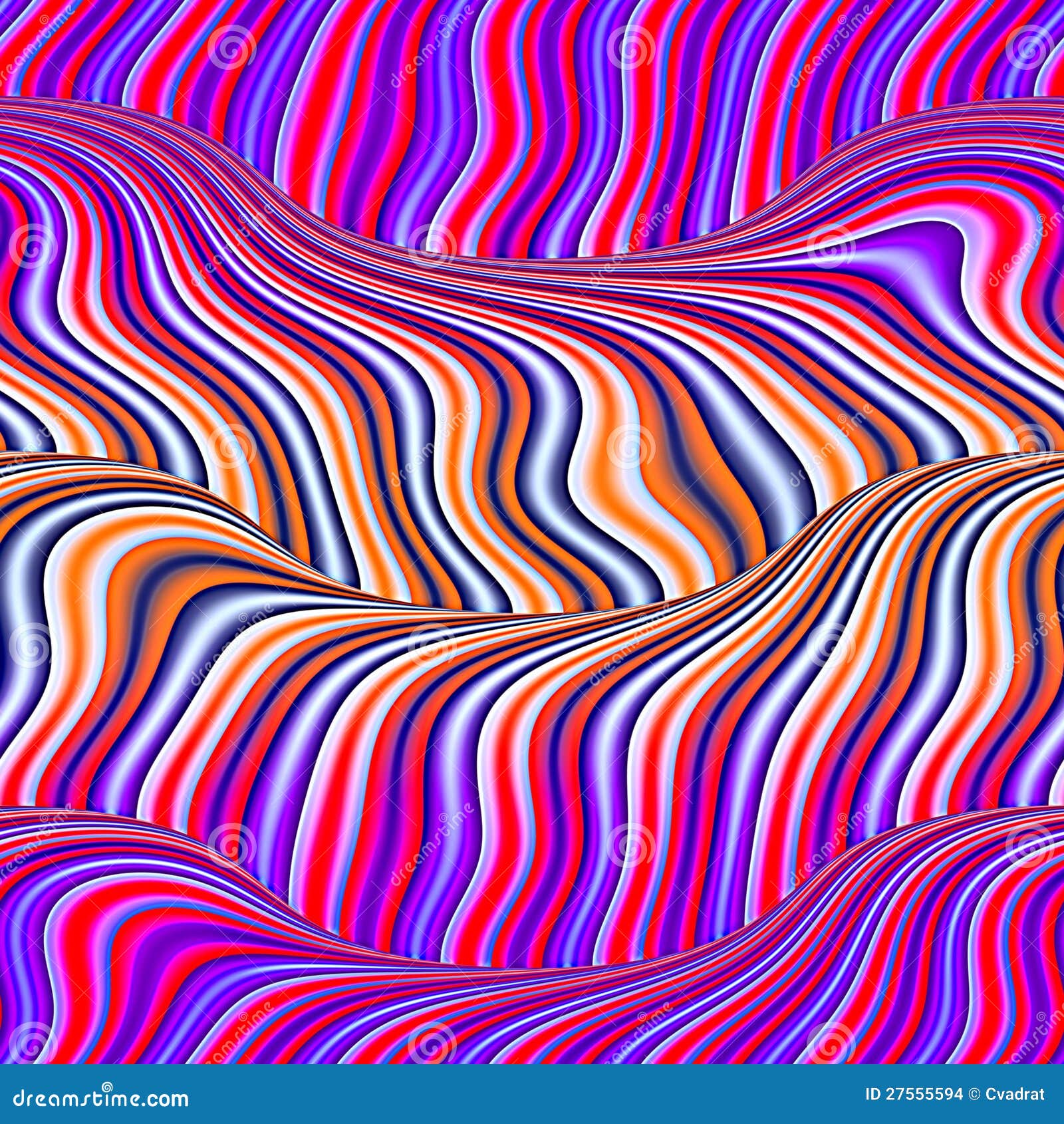 Op Art Flowing Stripes Seamless Stock Illustration - Illustration of ...