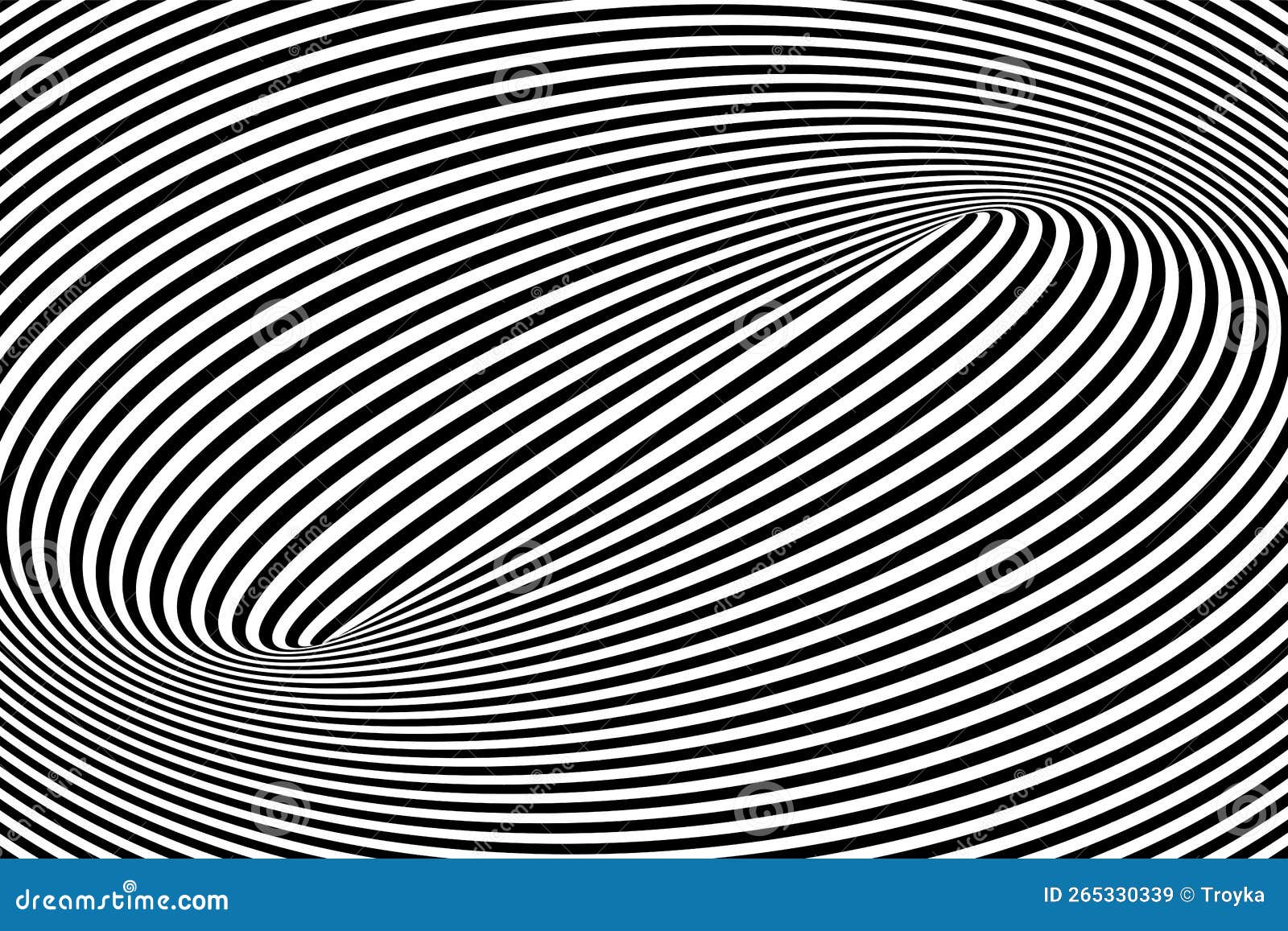 Op Art Lines Pattern with 3D Illusion Effect. Abstract Background Stock ...
