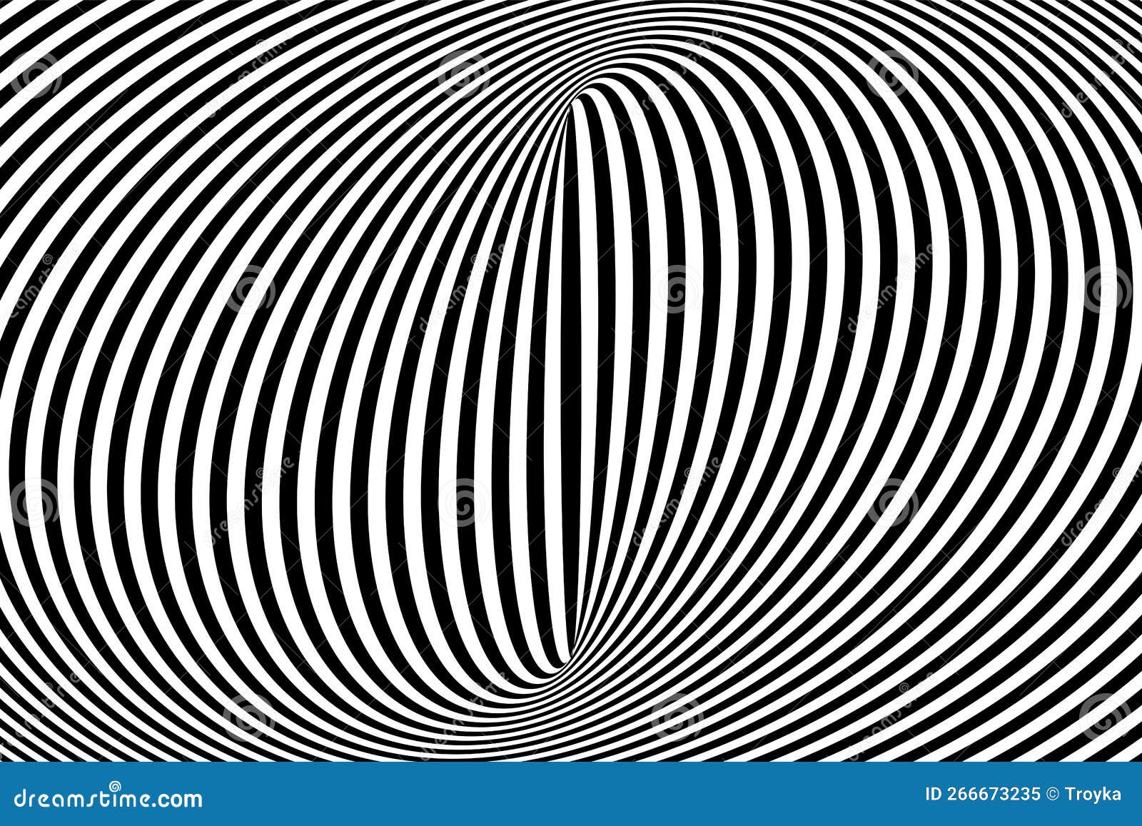 Op Art Lines Pattern with 3D Illusion Effect. Abstract Background Stock ...
