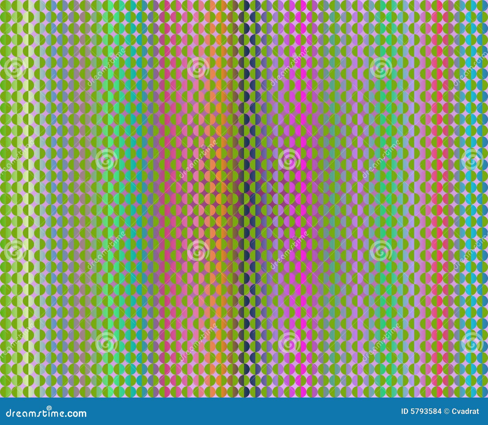 Op Art One Thousand Circles Gradients Blue Royalty-Free Stock Photo ...