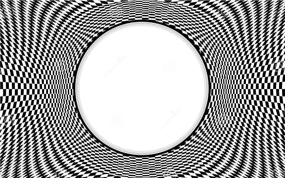 Op Art Pattern Frame stock vector. Illustration of psychedelic - 28697634