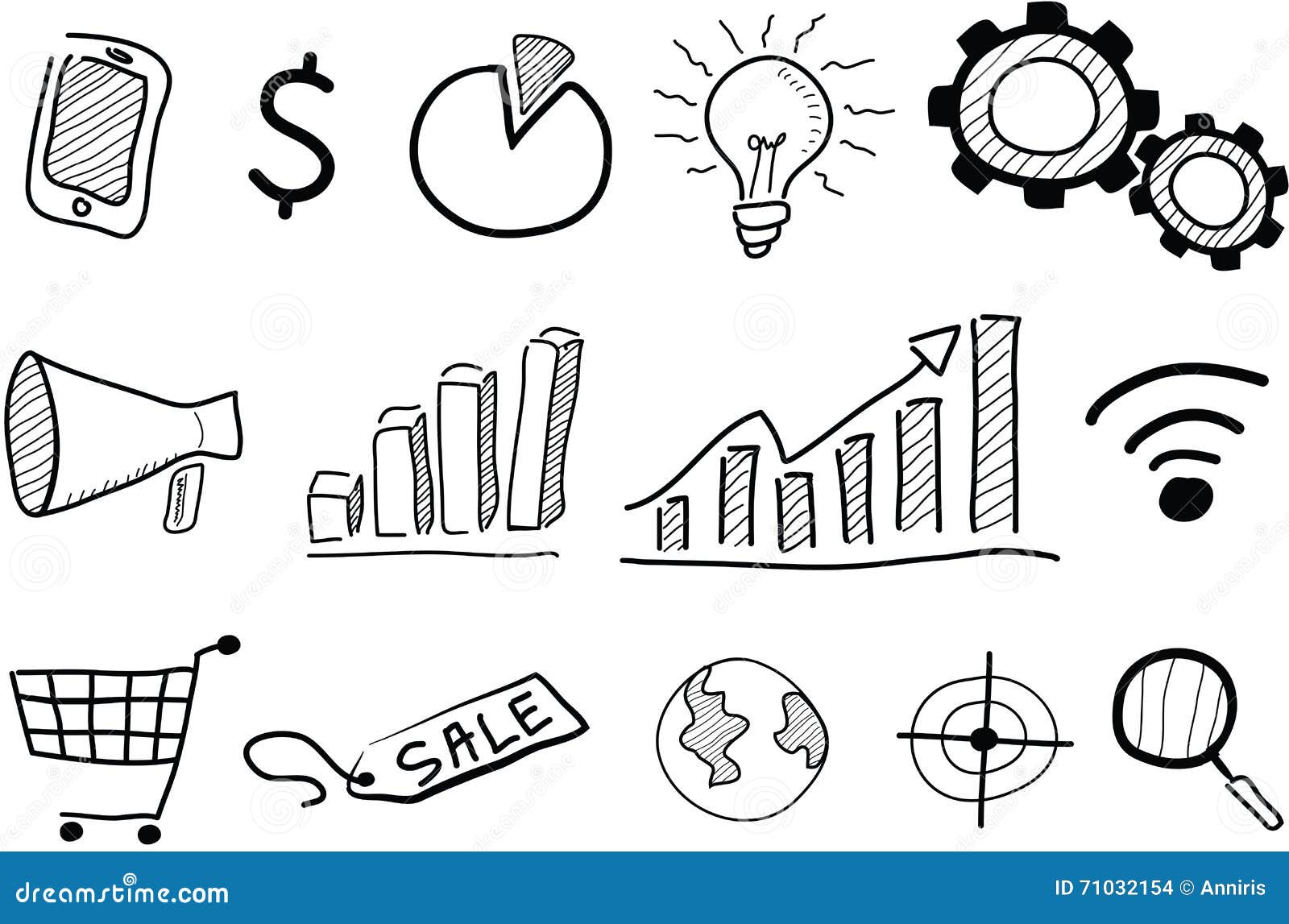 Op De Markt Brengen-pictogram Vector Illustratie - Illustration of ...