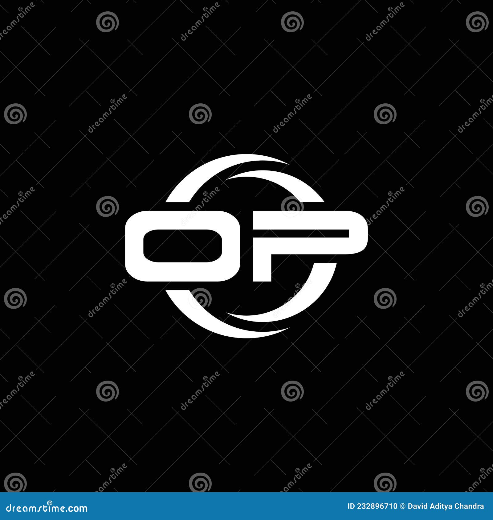 OP Logo Monogram Design Template Stock Vector - Illustration of ...