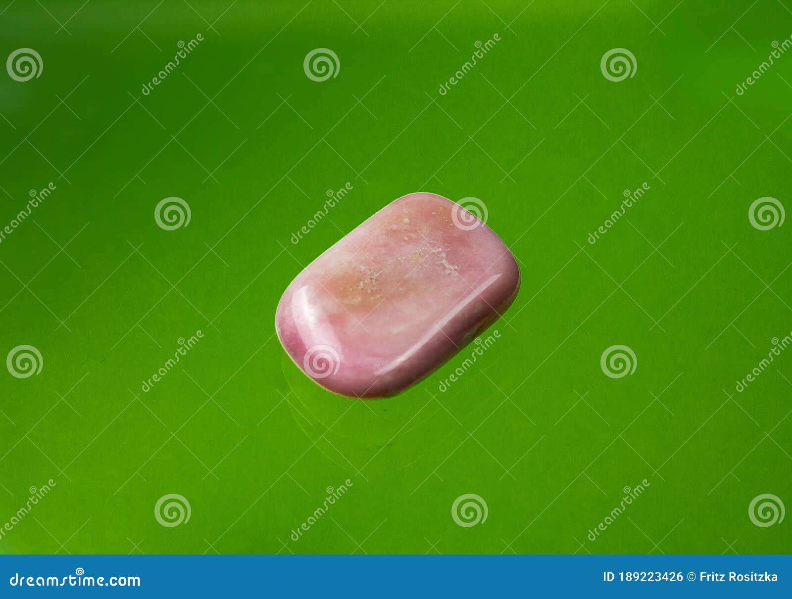 An Opal As Tumbled Gemstone and Healing Stone Stock Photo - Image of ...