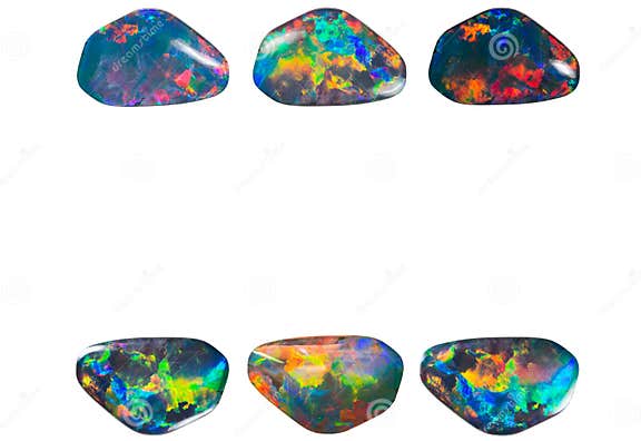 Opal 9 stock image. Image of luminous, gemstone, polished - 34474443