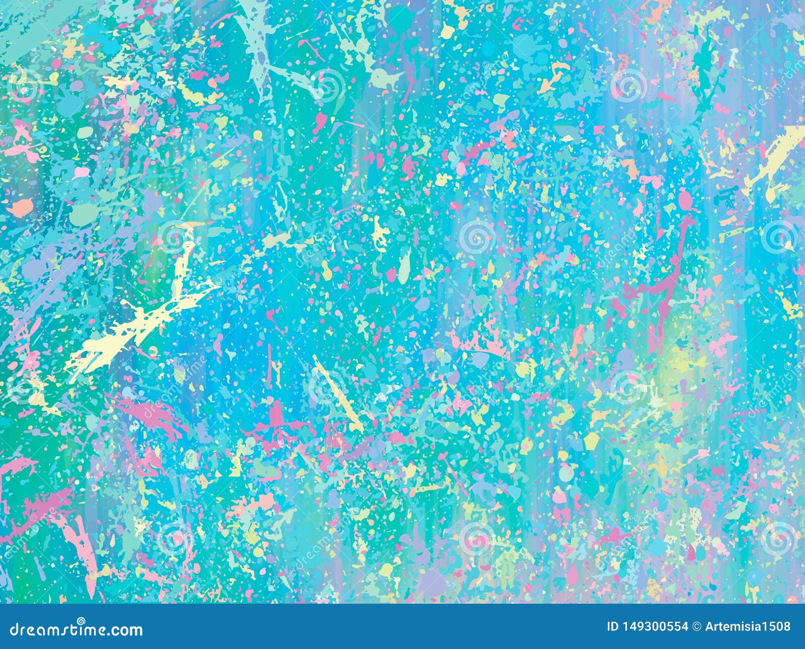 Opal Gemstone Background. Trendy Vector Template for Holiday Designs ...