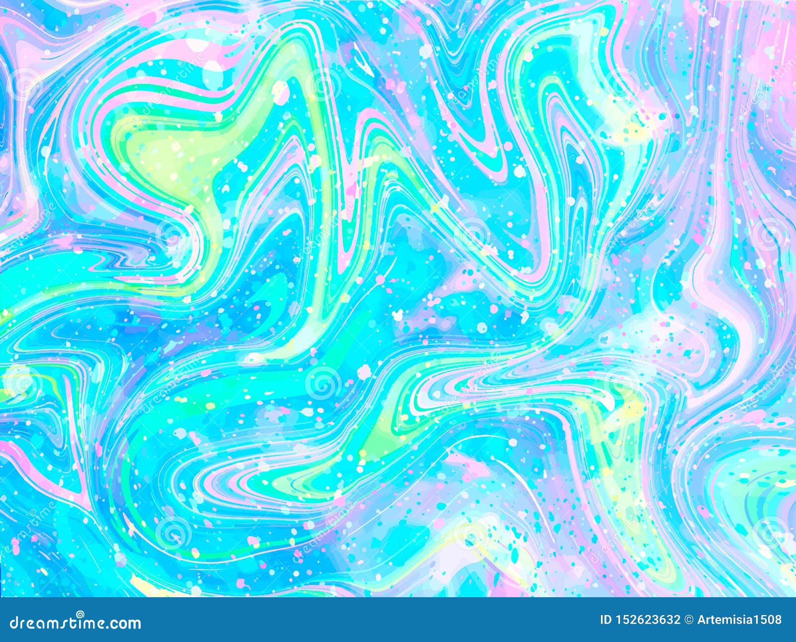 Opal Gemstone Background. Trendy Vector Template for Holiday Designs ...