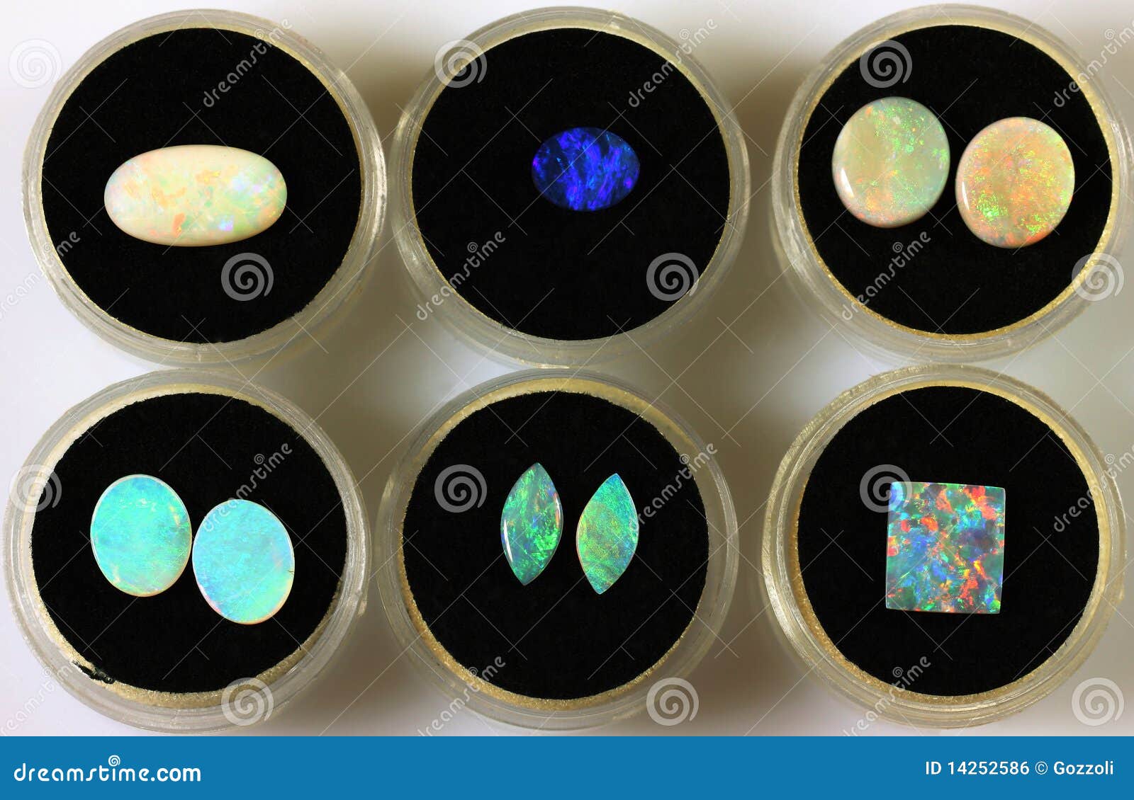 Opal Gemstones stock photo. Image of gemology, jewel - 14252586