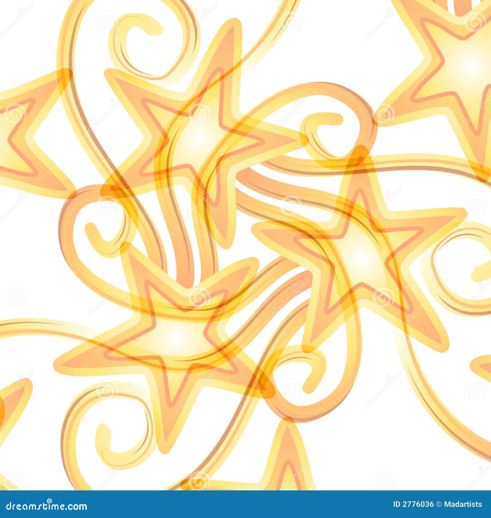 Opaque Shooting Stars Pattern Stock Illustration - Illustration of ...