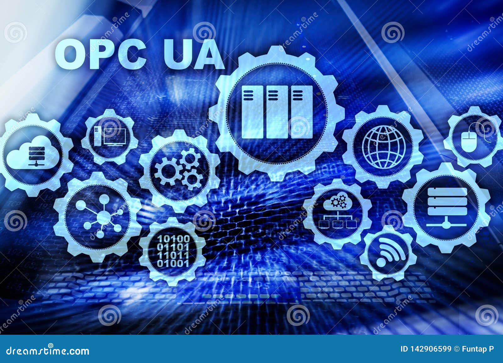 Unified Process Infographics Linear Icons Collection Royalty-Free Stock ...