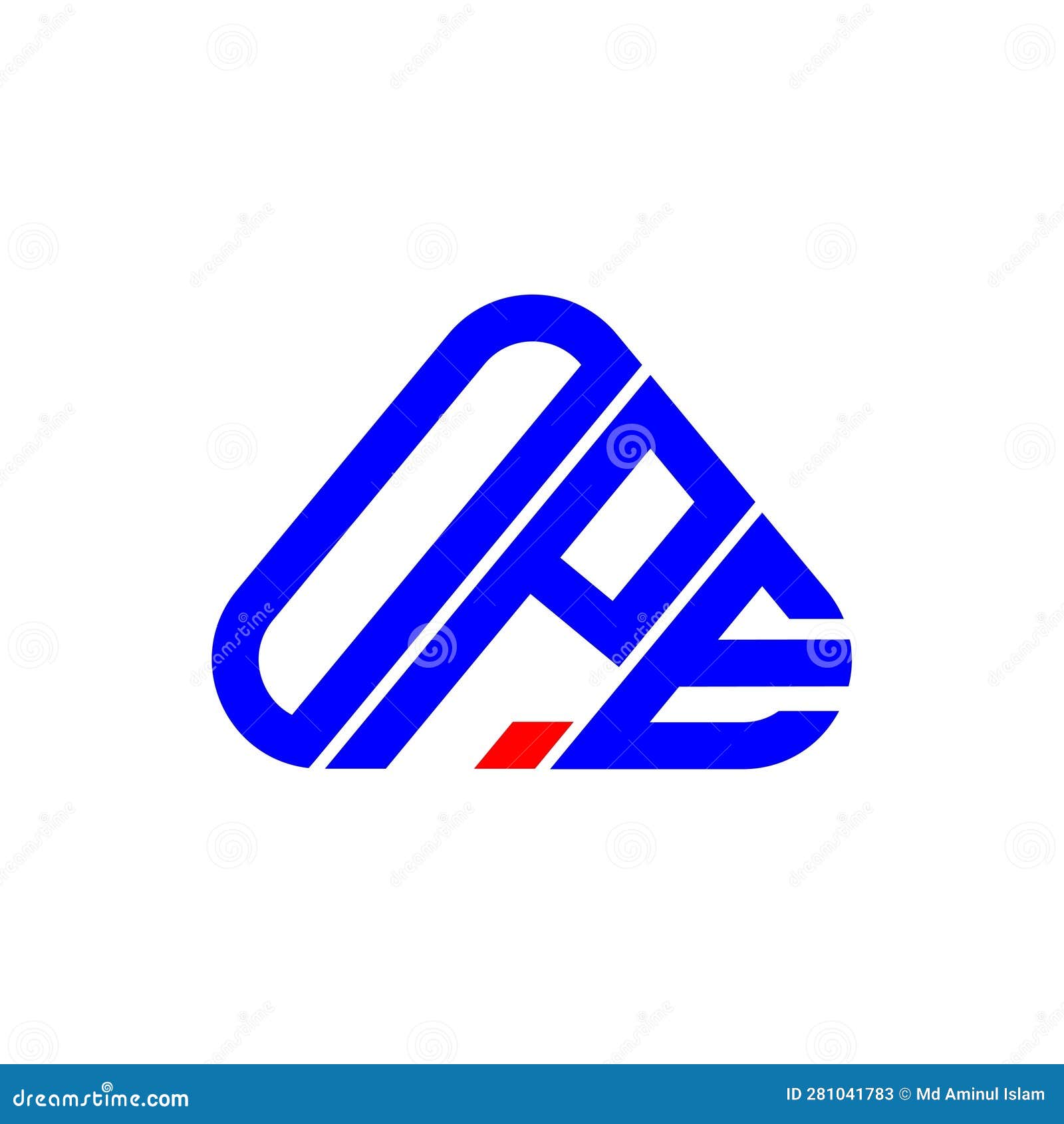 OPE Letter Logo Creative Design With Vector Graphic, OPE ...