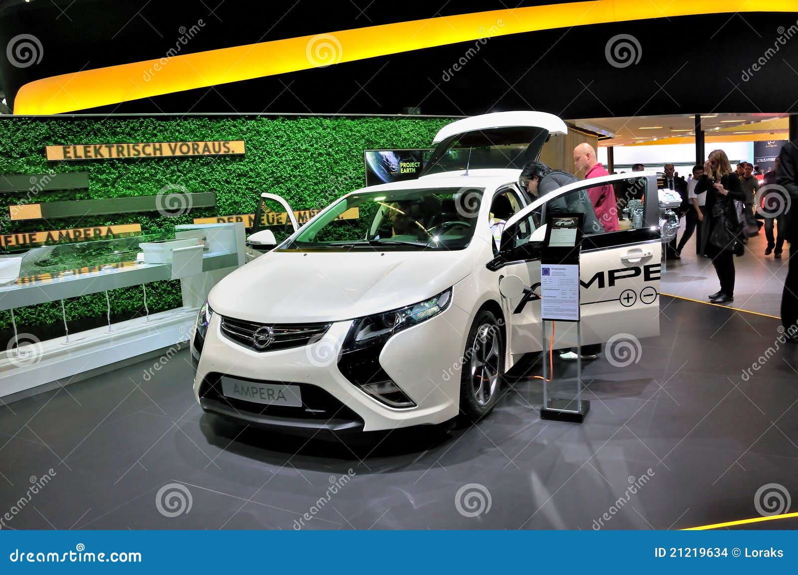 Opel Ampera on IAA Frankfurt 2011 Editorial Stock Image - Image of ...