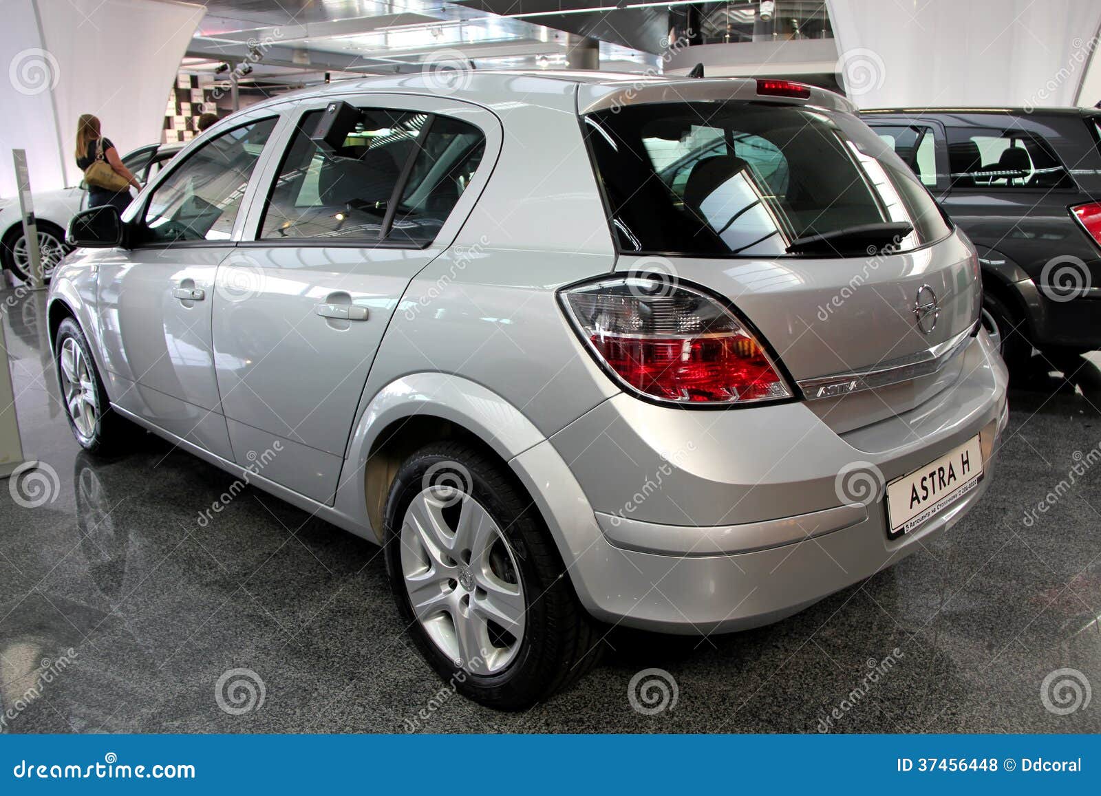 Opel Astra H editorial stock photo. Image of concept - 37456448