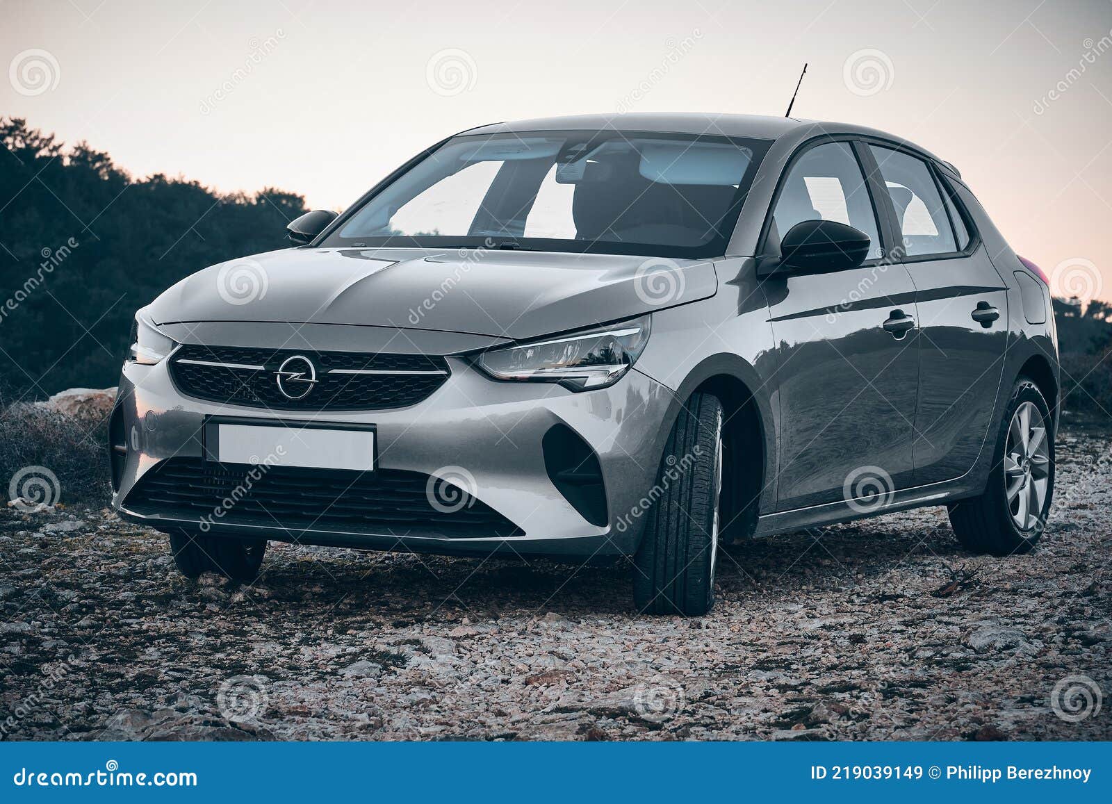 Opel Corsa 2020 Year Model Front View Editorial Stock Image - Image of ...