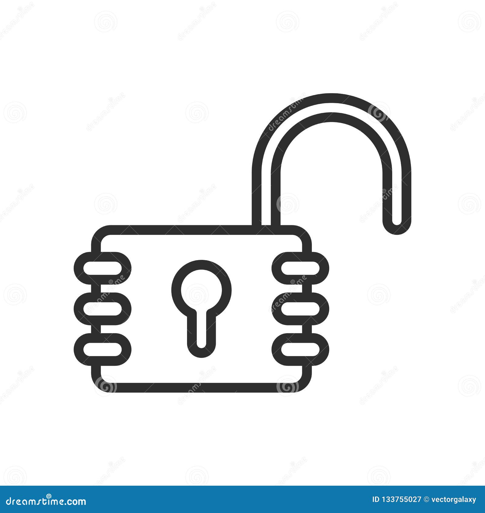 Open Access Icon Vector Sign and Symbol Isolated on White Background ...