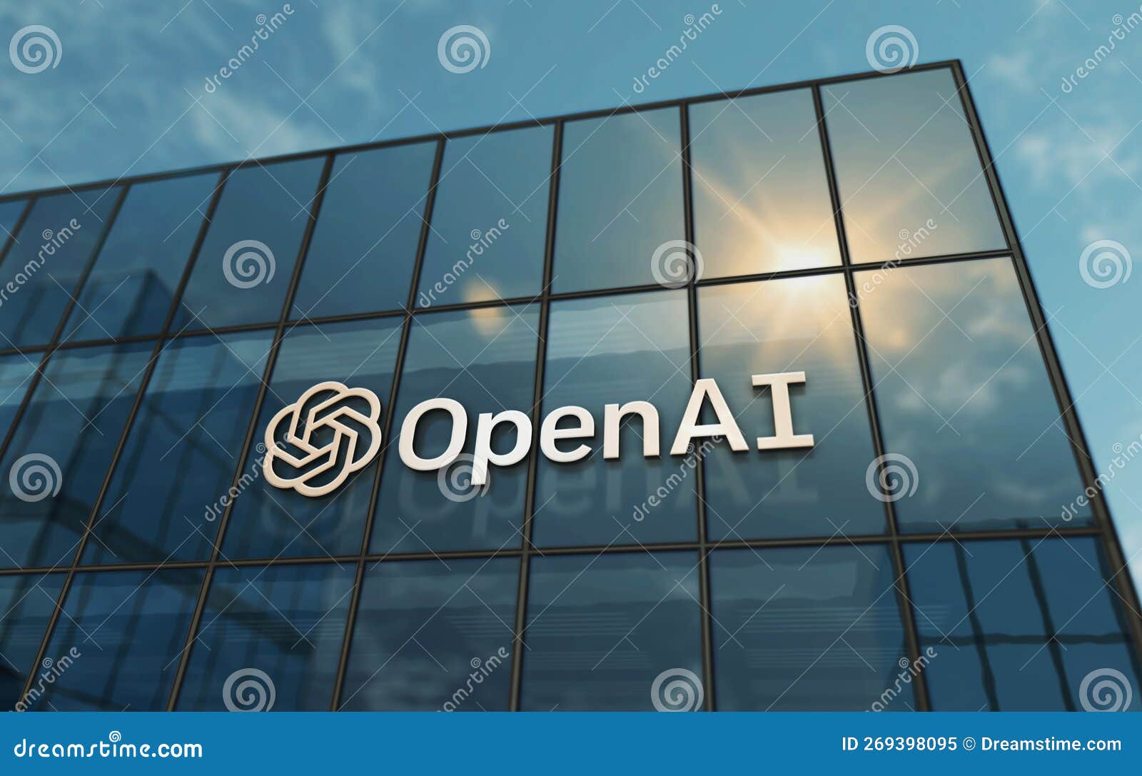Open AI Artificial Intelligence Company Glass Building Concept ... Open AI Artificial Intelligence Company Glass Building Concept ...