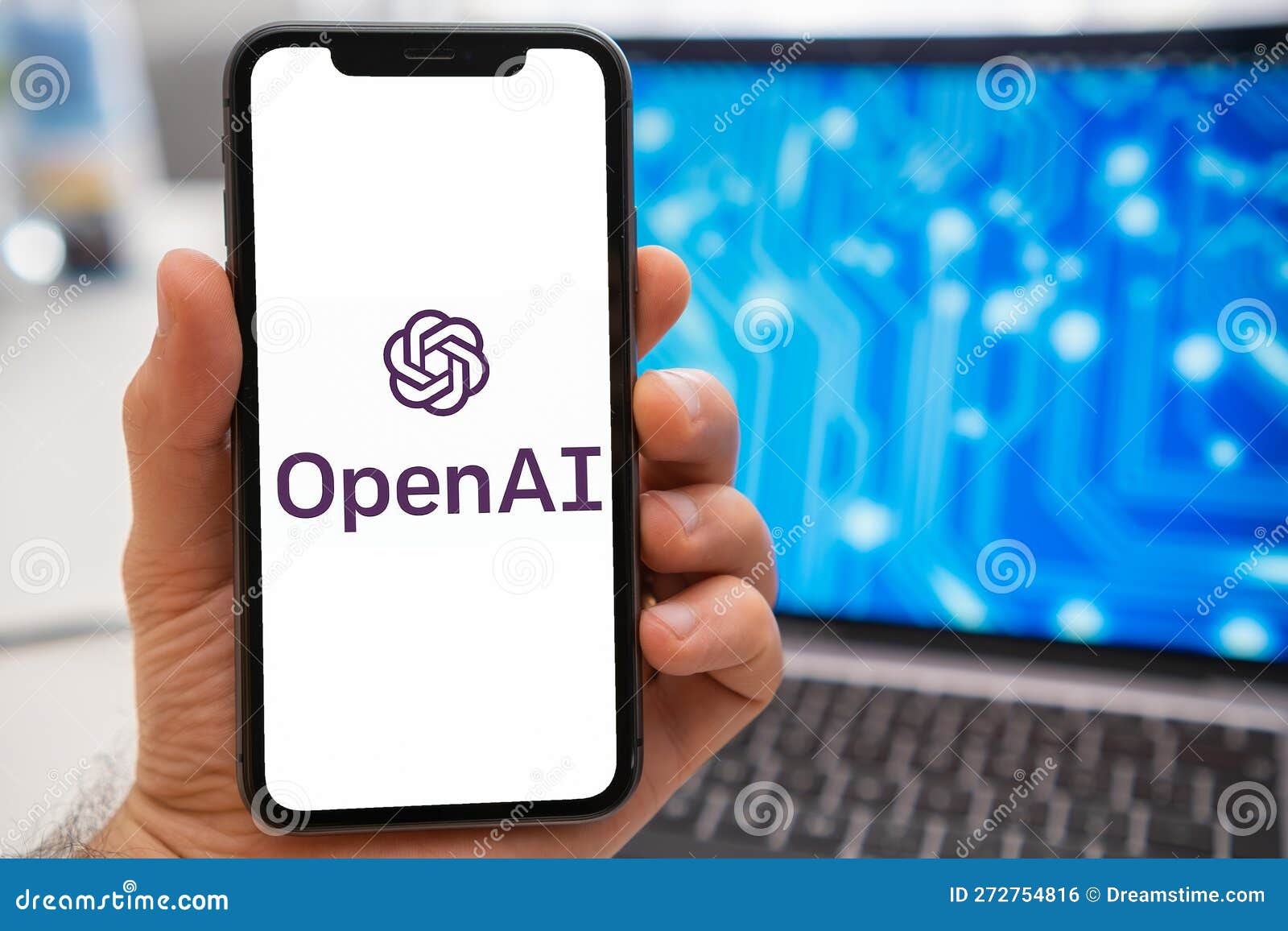 Open AI Artificial Intelligence Company Glass Building Concept Stock ...