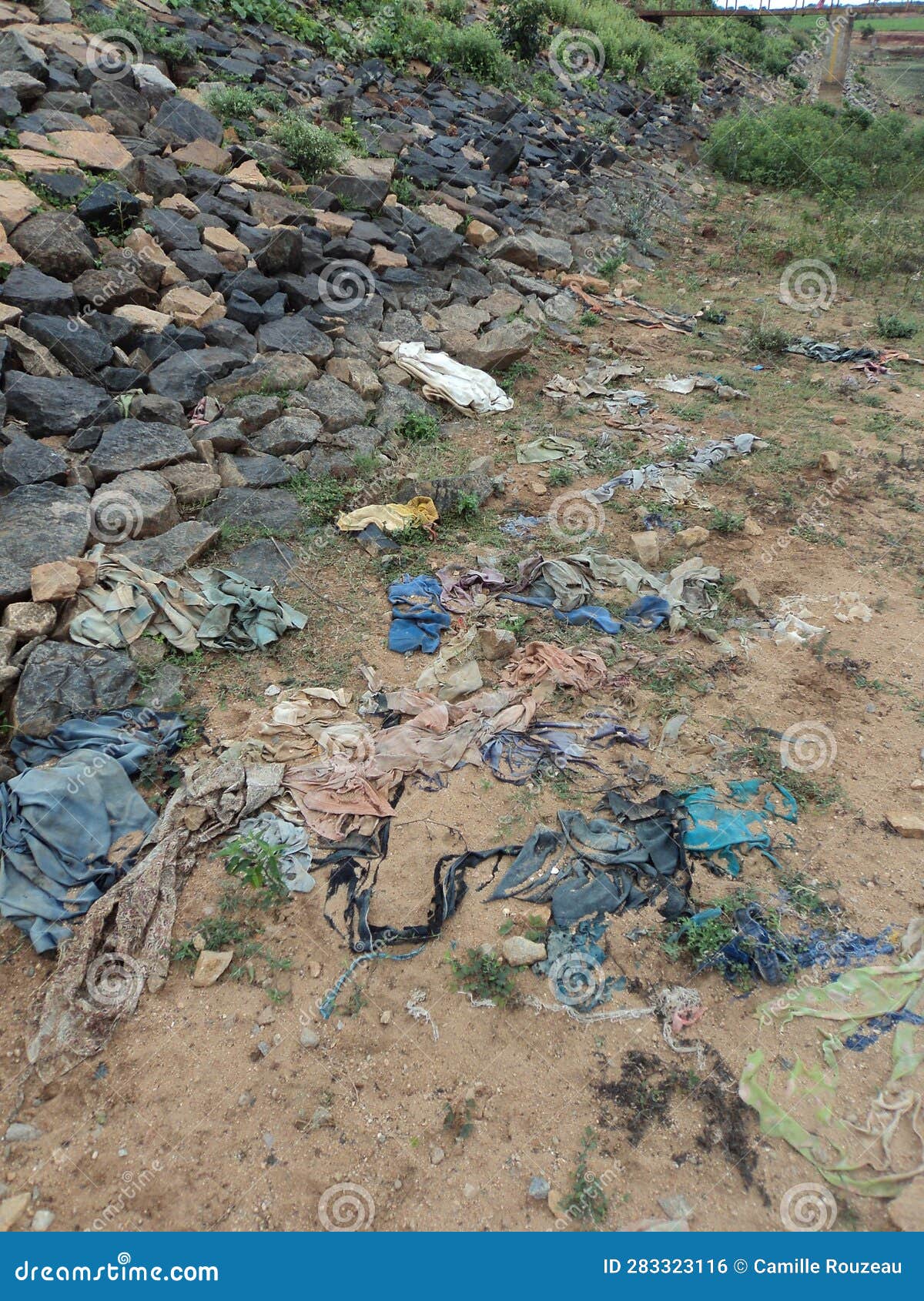 Open Air Landfill, Problem with Waste Management in India, July 2012 ...