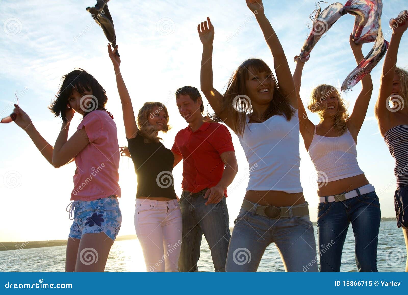 Open- air party stock image. Image of dance, music, holiday - 18866715