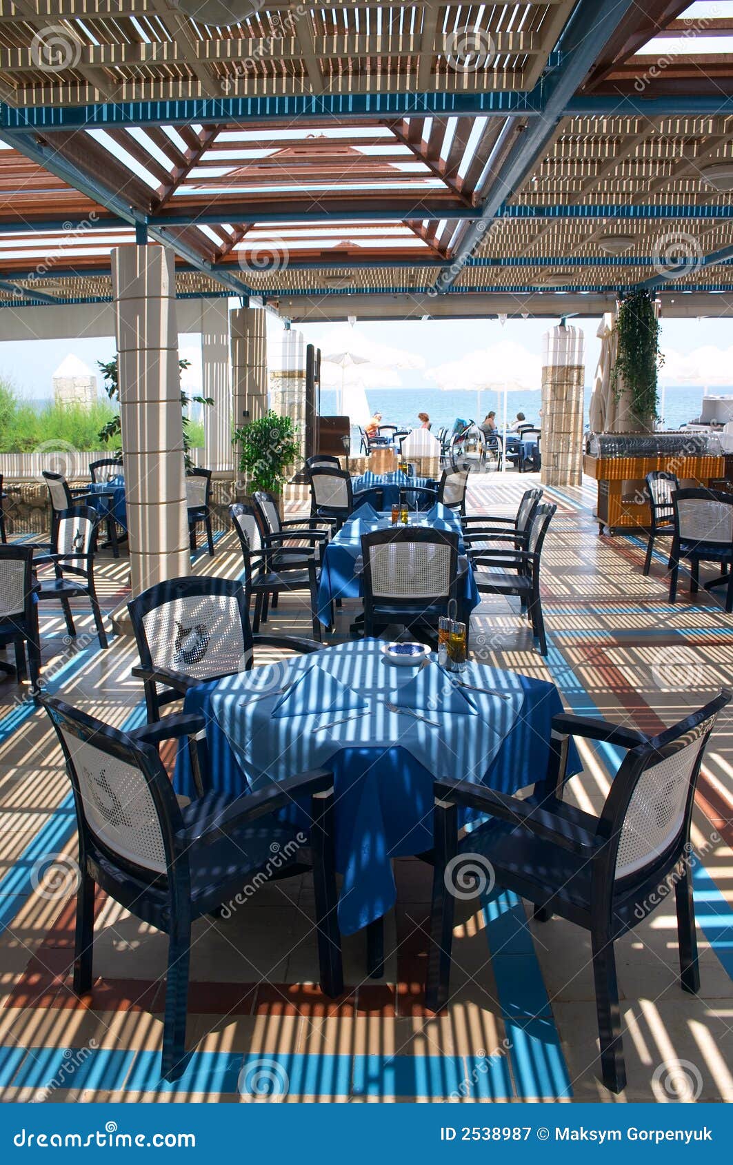Open air restaurant stock image. Image of open, exotic - 2538987