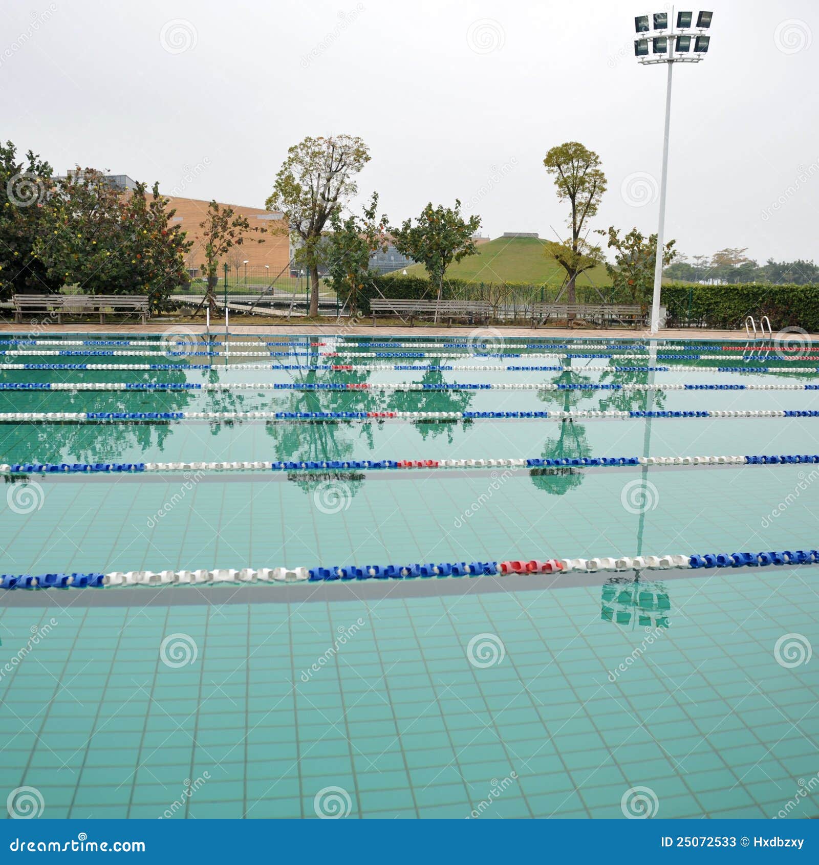 Open air swimming pool stock image. Image of ripples - 25072533