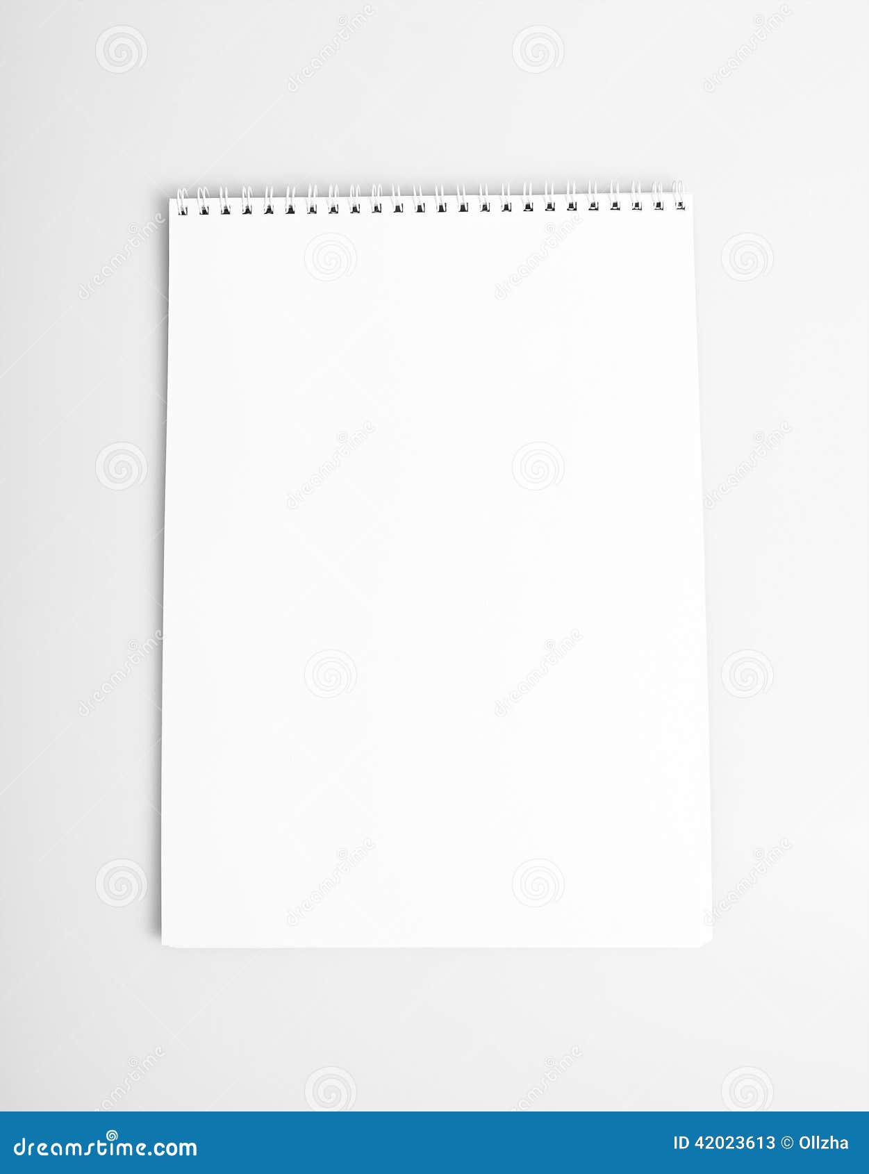 Open Album with Blank Pages Stock Image - Image of table, album: 42023613