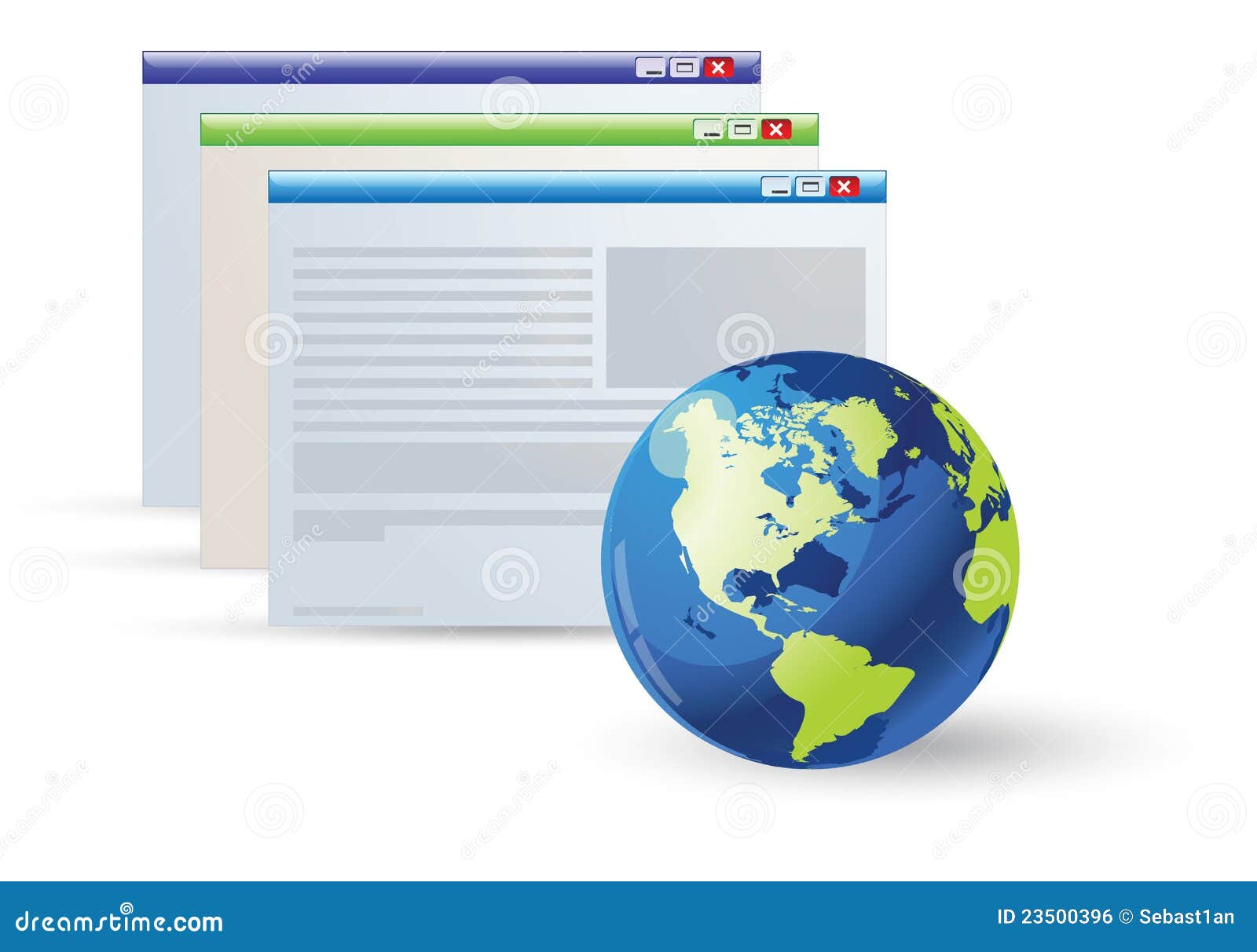Open Application icon stock vector. Illustration of commerce - 23500396