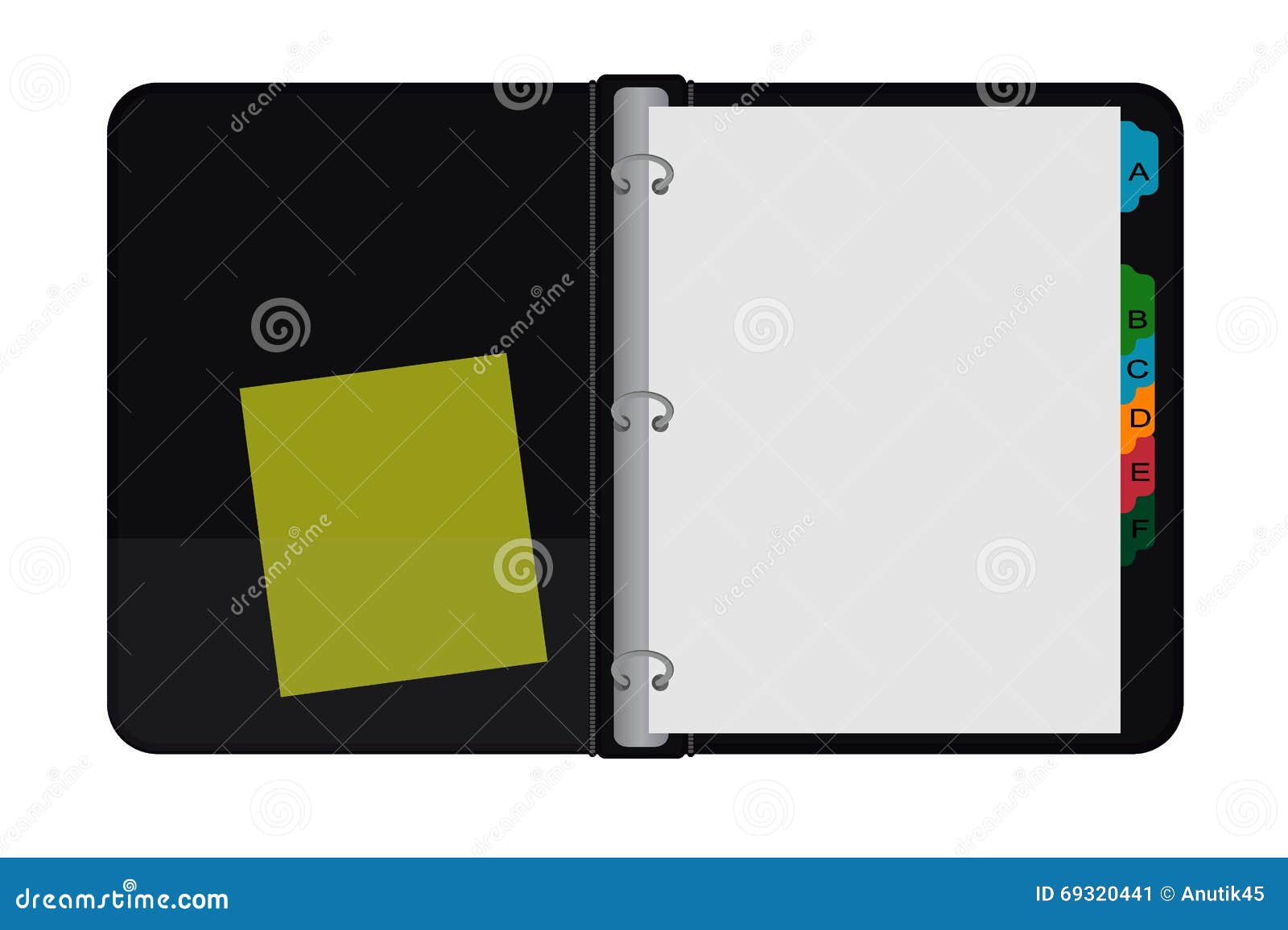 The Archive Folder Icon. Document And Data, Portfolio, Office Symbol ...