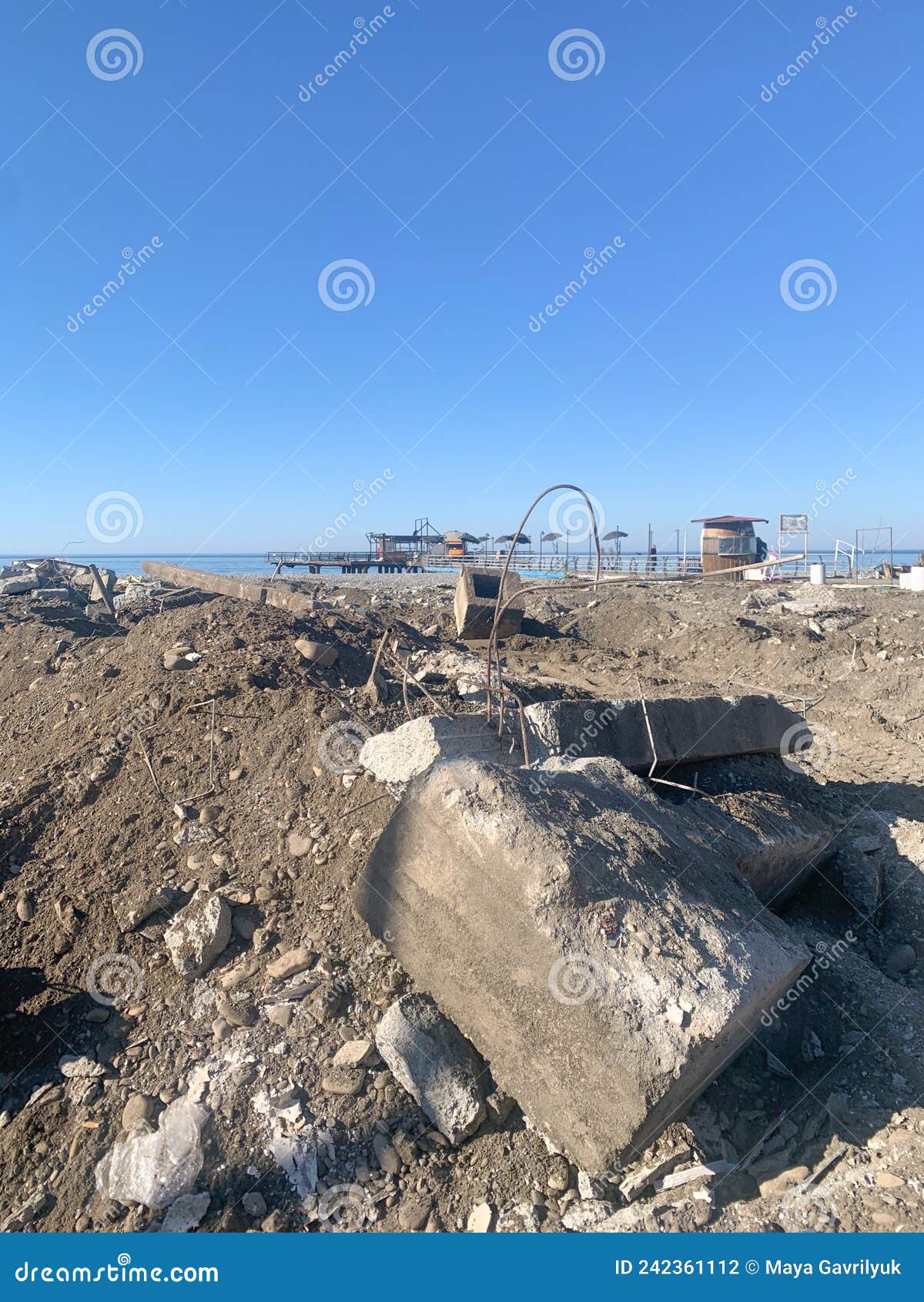 Open Area after Building Destruction Stock Photo - Image of cityscape ...