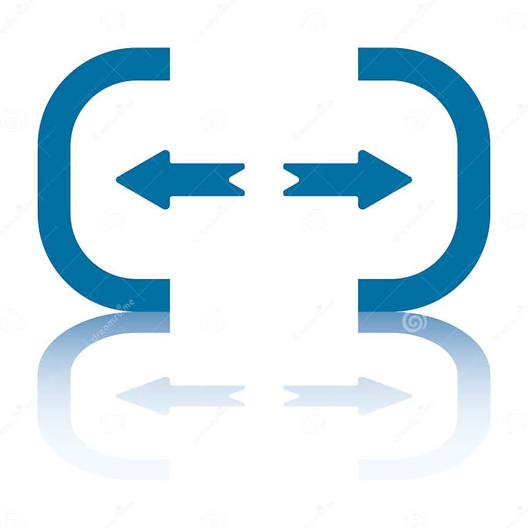 Open Arrows stock vector. Illustration of action, design - 6877138