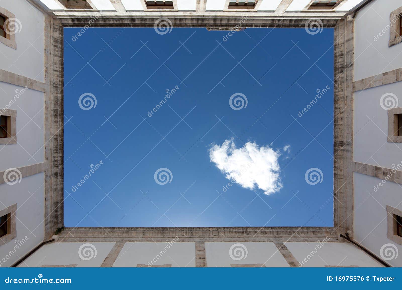 Open atrium top view stock photo. Image of europe, holiday - 16975576