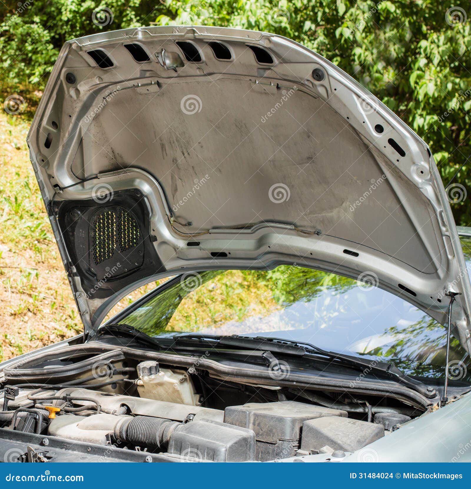 Open autokap stock foto. Image of voertuig, auto, technologie - 31484024