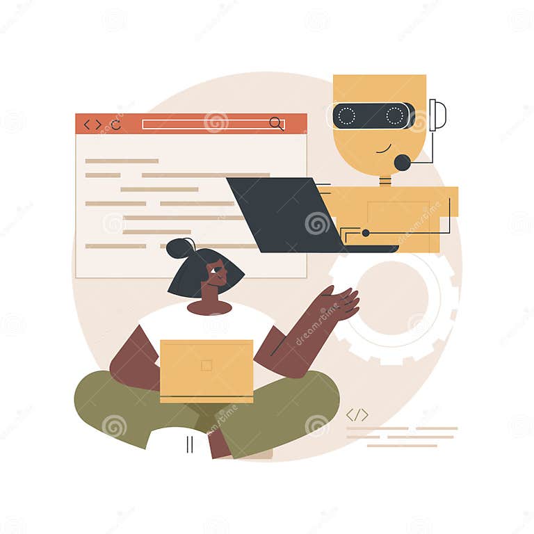 Open Automation Architecture Abstract Concept Vector Illustration ...