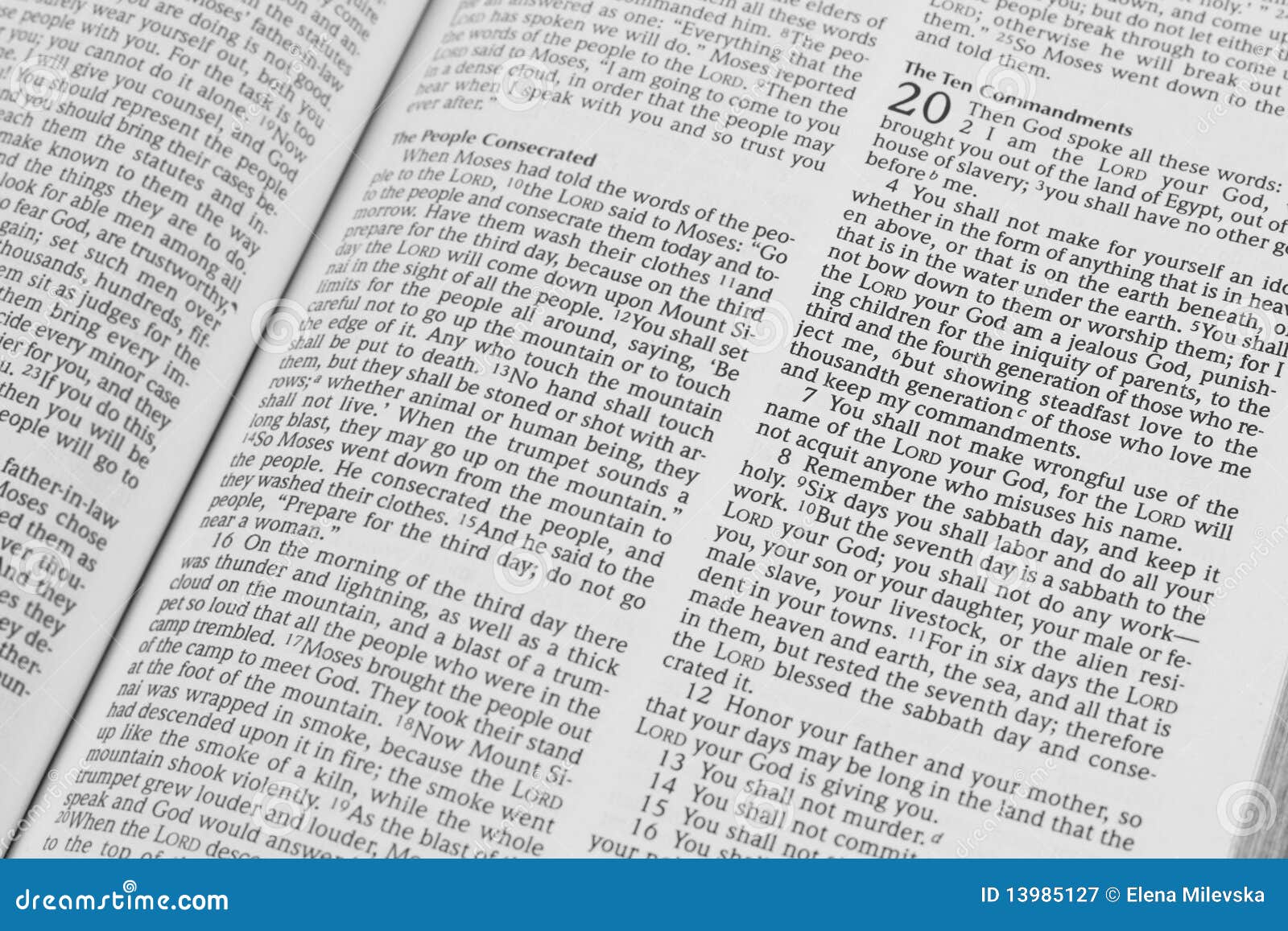 Open bible stock image. Image of sacred, book, john, disciples - 13985127