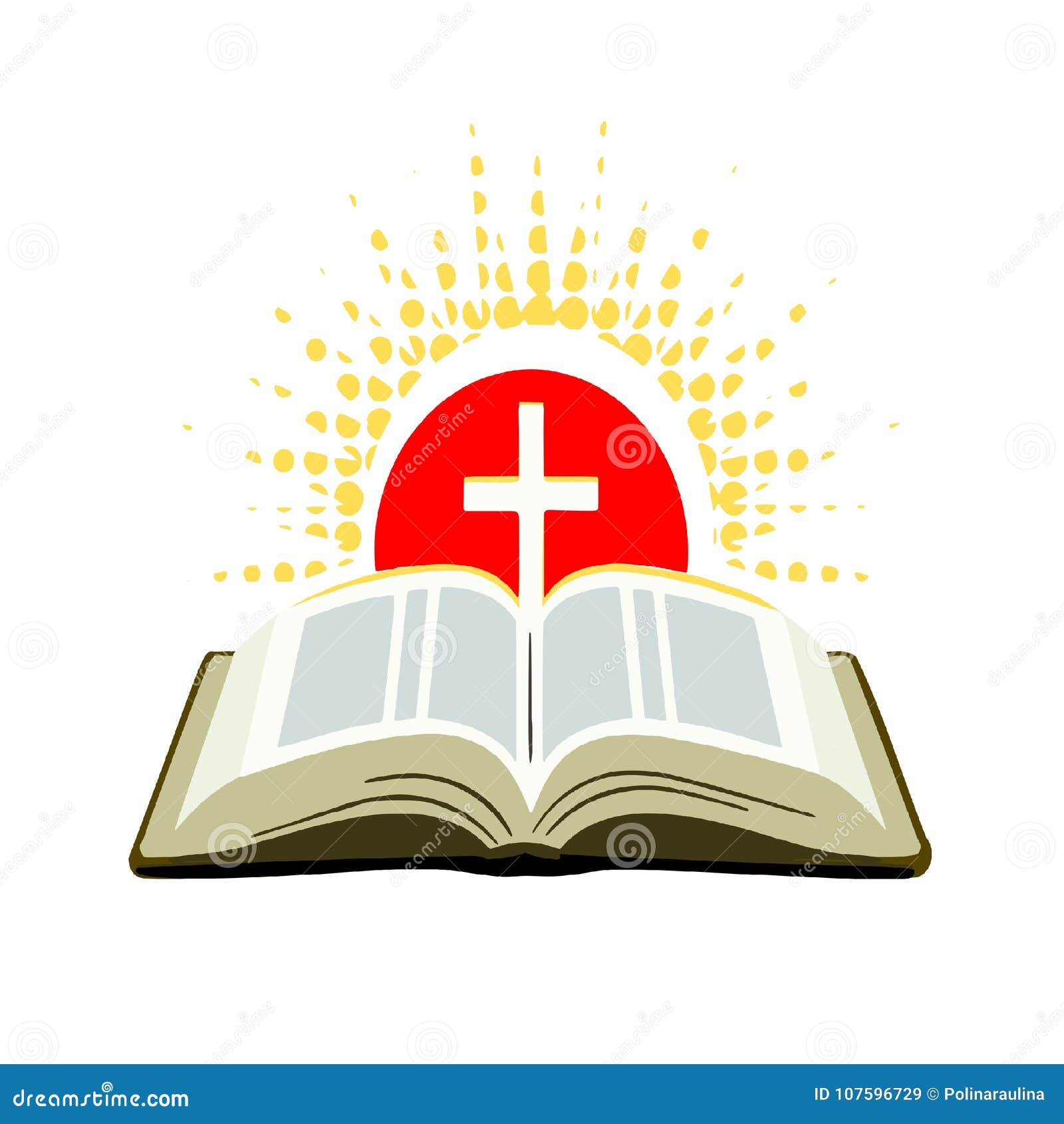 Open Bible with Cross and Rays of the Sun Stock Image - Illustration of ... Open Bible with Cross and Rays of the Sun Stock Image - Illustration of ...
