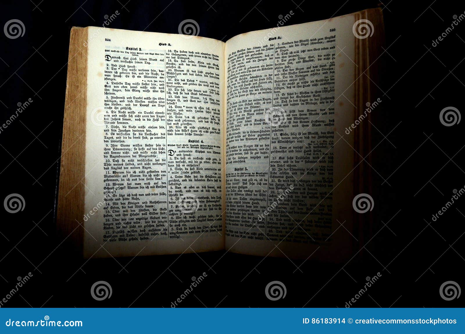 Open Bible Picture. Image: 86183914