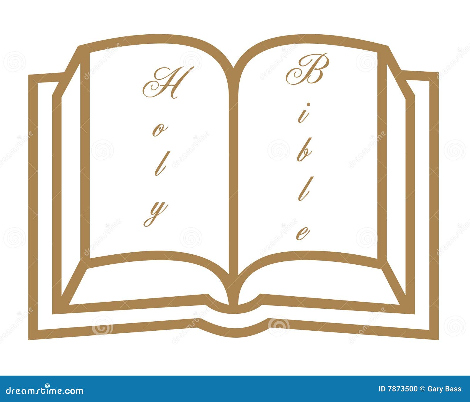 Open Bible Symbol Stock Photo | CartoonDealer.com #7873500