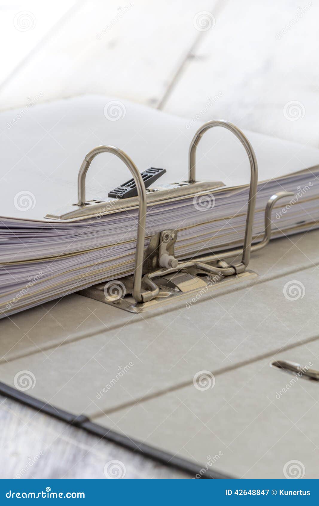 Open binder stock image. Image of paperwork, document - 42648847