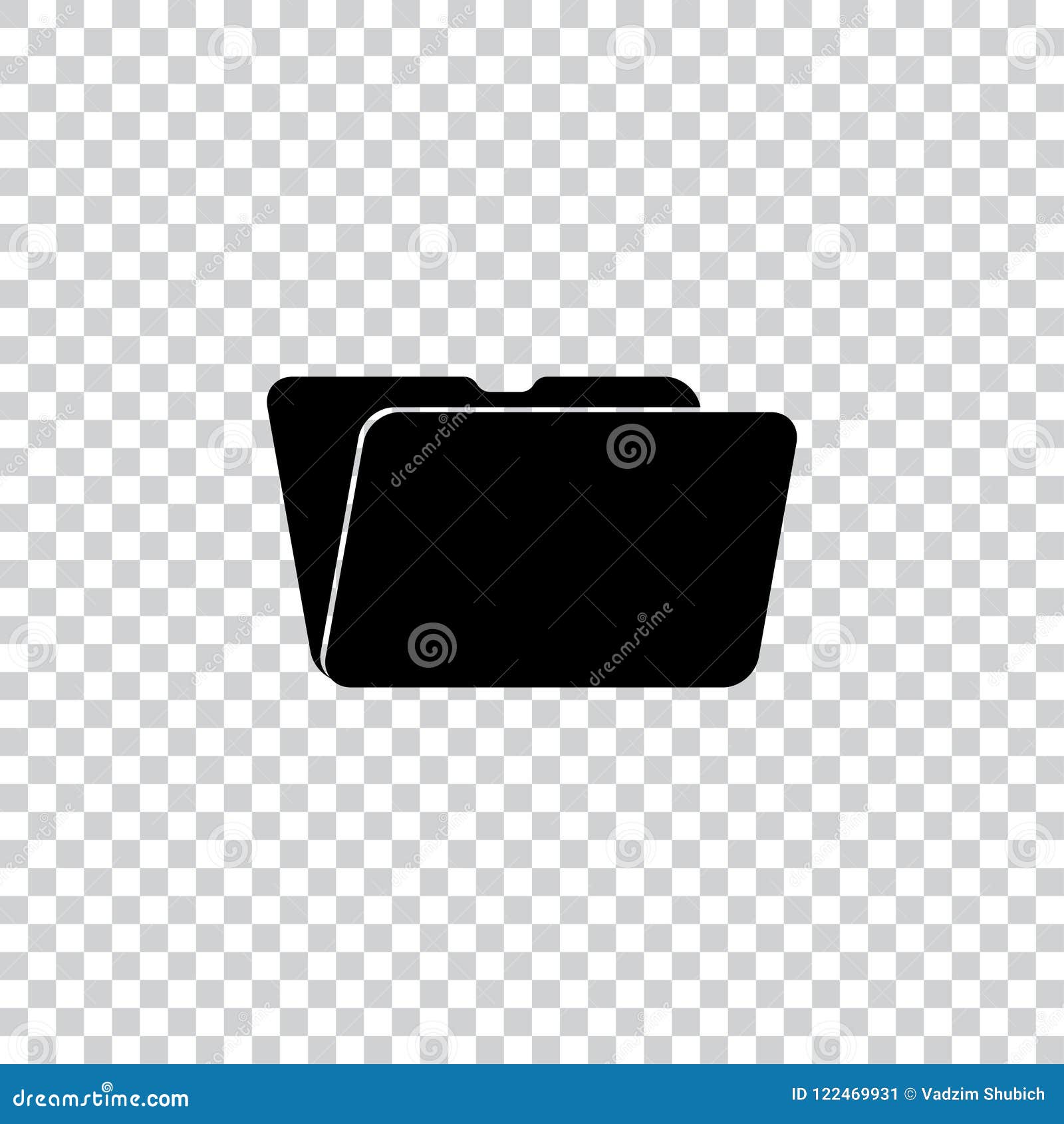 Folder Icon Black