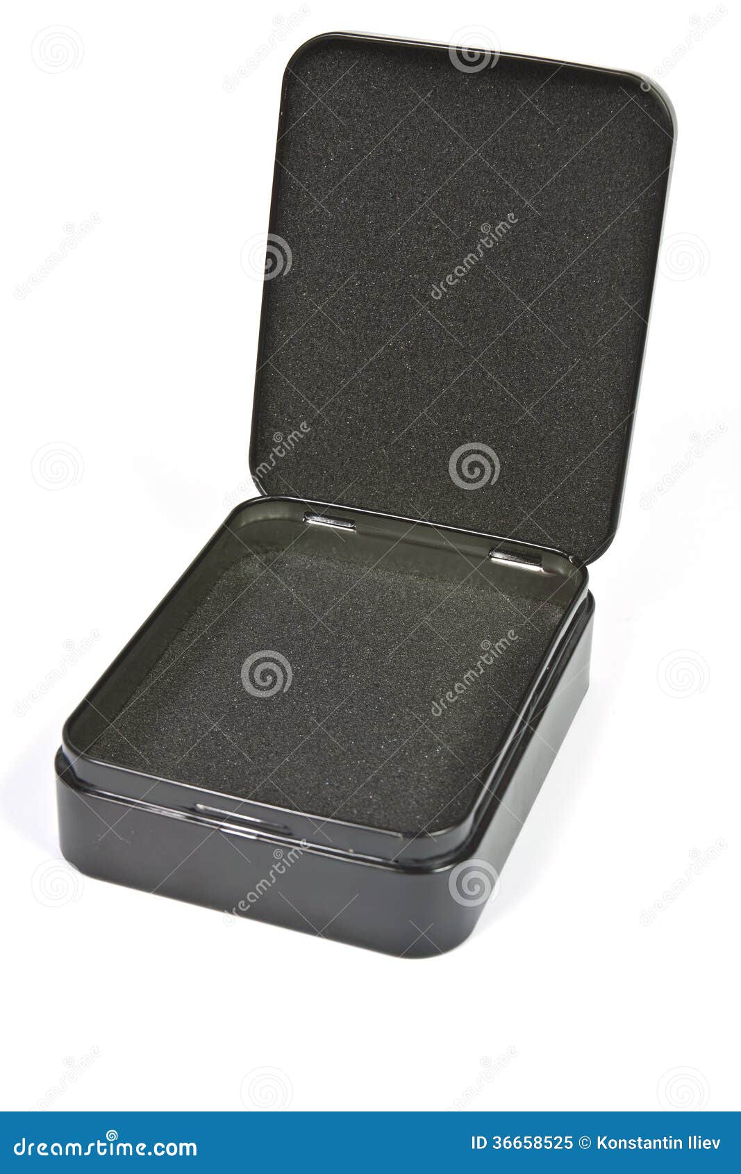 Open black metal box stock image. Image of briefcase - 36658525