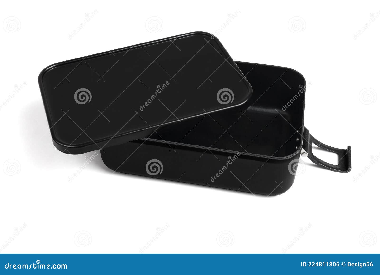 Open Black Metal Box stock photo. Image of black, metal - 224811806