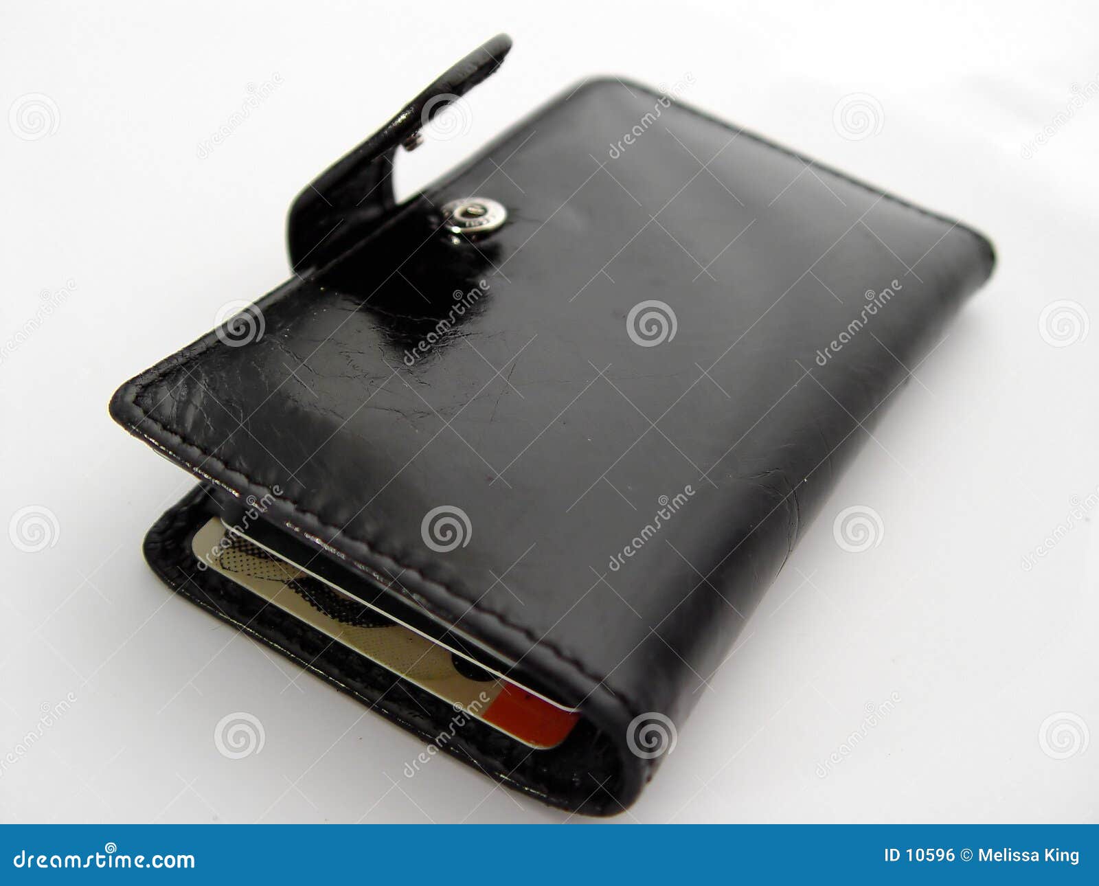 Open Black Wallet stock photo. Image of elements, abstract - 10596