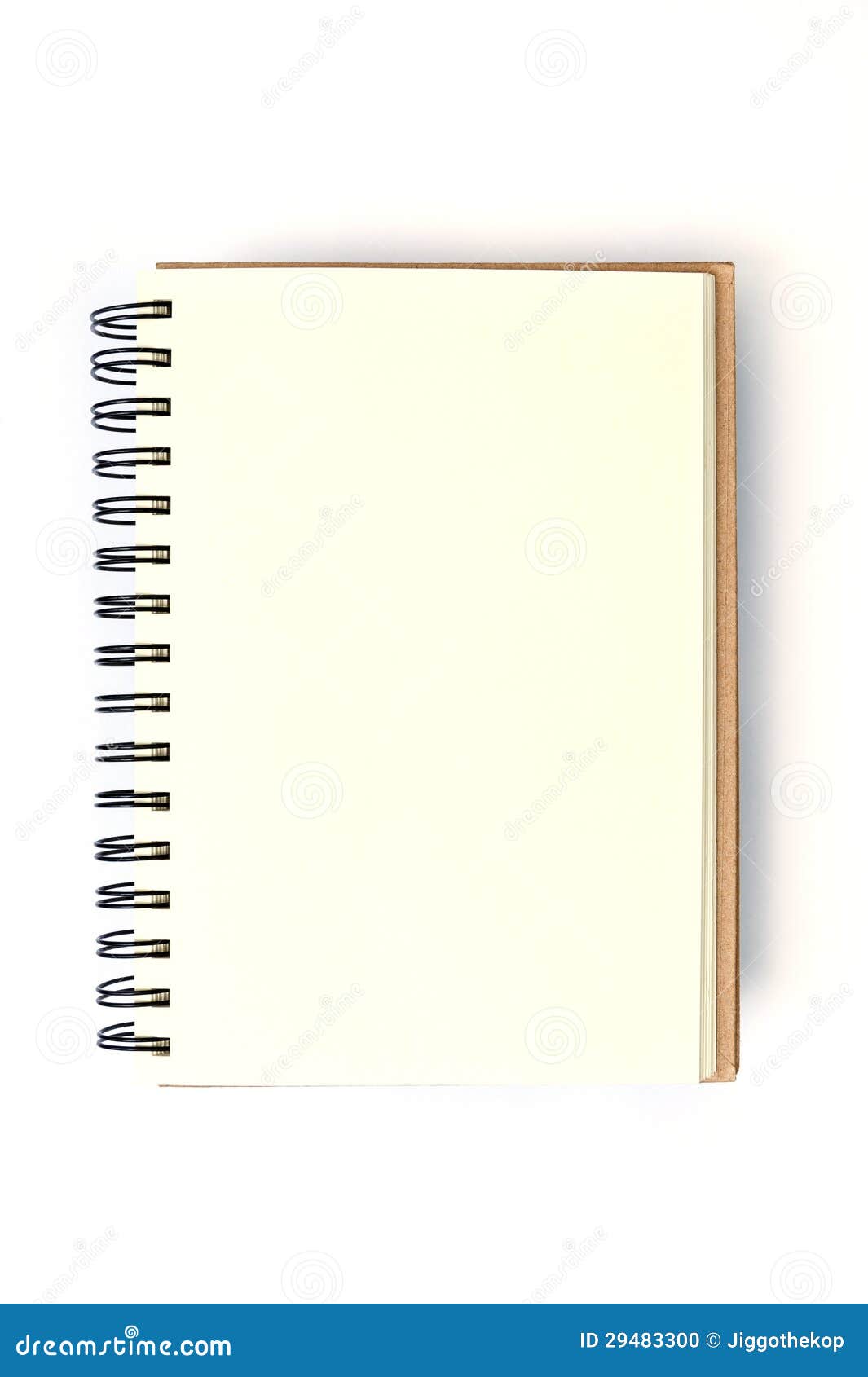 Open blank note book stock photo. Image of data, message - 29483300