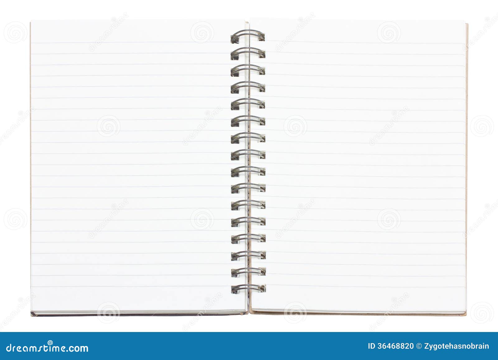 Open Blank Notebook. stock photo. Image of macro, background - 36468820
