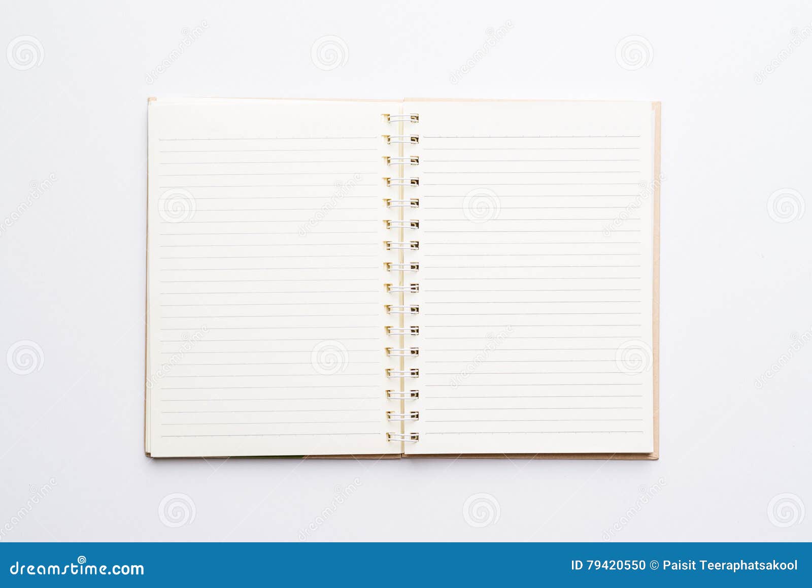 Open Blank Page notebook stock photo. Image of notebook - 79420550