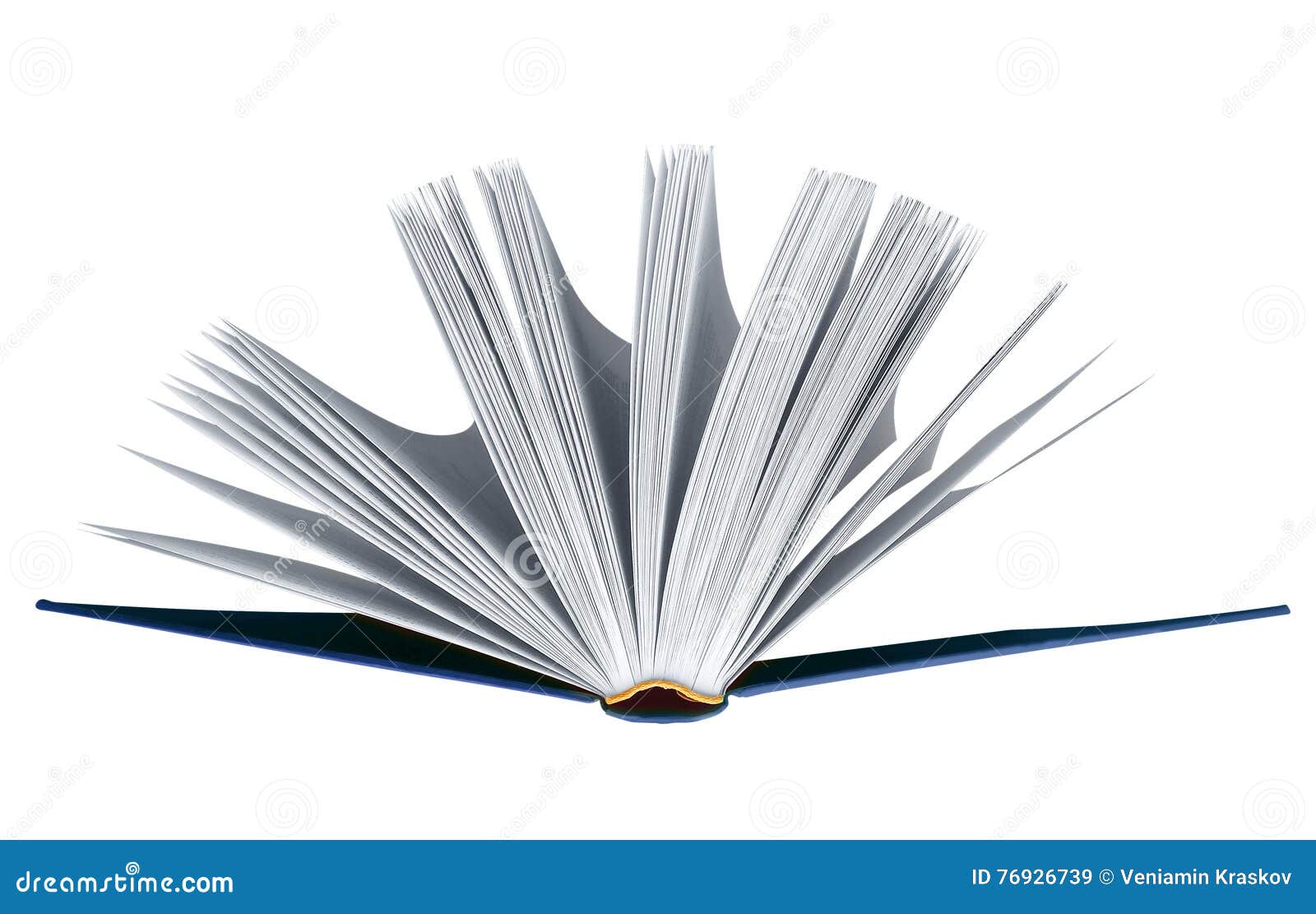 Open blue book isolated stock image. Image of album, book - 76926739