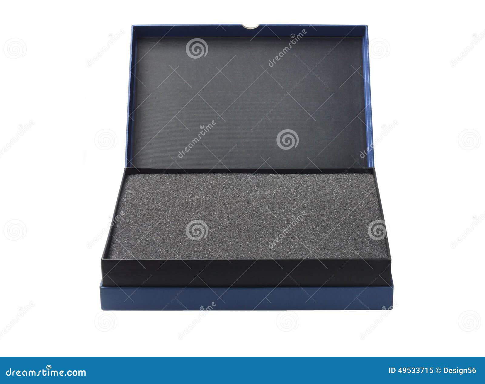 Open Blue Box Packaging Sponge Foam Photos - Free & Royalty-Free Stock ...