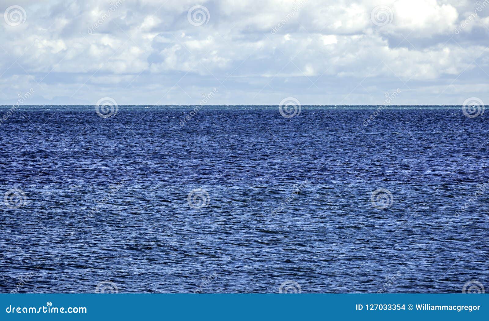 Open Blue Sea stock photo. Image of open, blue, water - 127033354