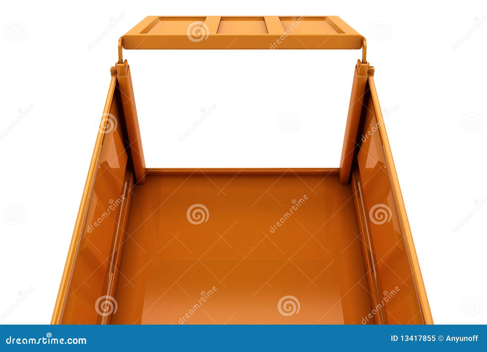 Open body truck stock illustration. Illustration of construction - 13417855